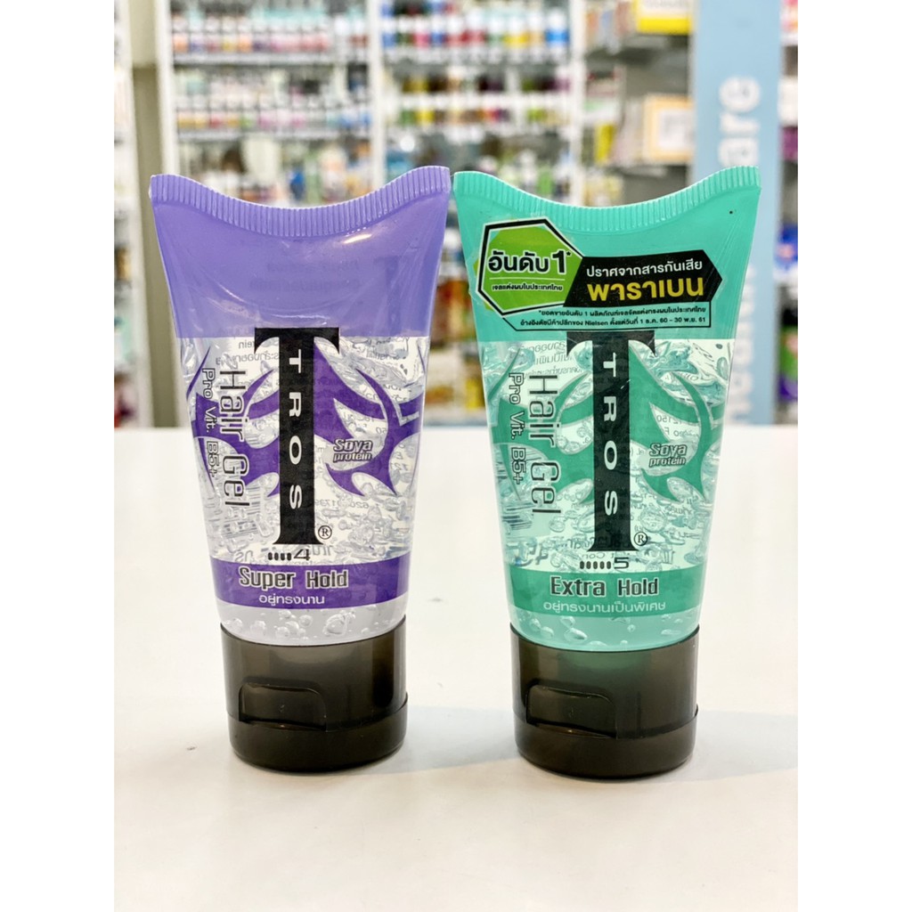 Tros hair gel 45 g เจลจัดแต่งทรงผม | Shopee Thailand