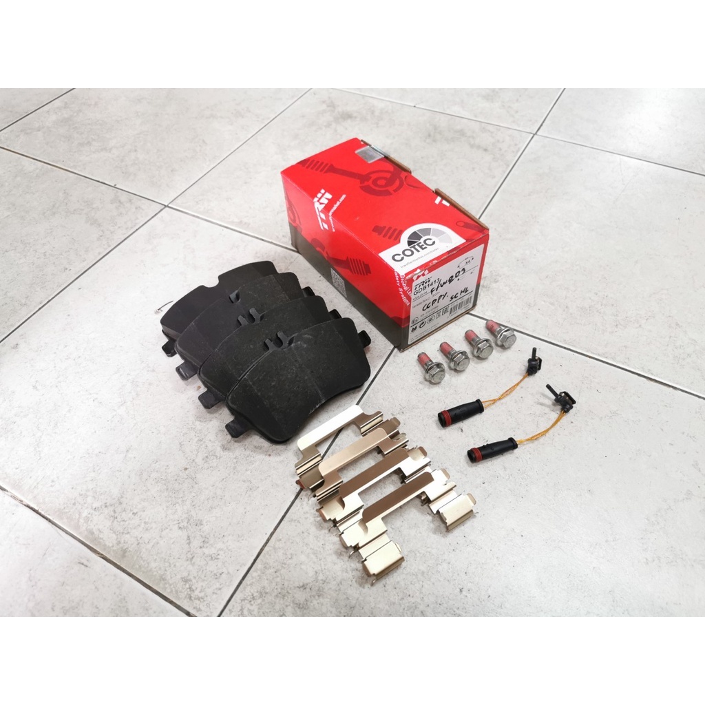 ผ้าเบรคหน้า ผ้าเบรกหน้า Benz W203 W209 R171 ยี่ห้อ TRW C-Class CLK SLK ...