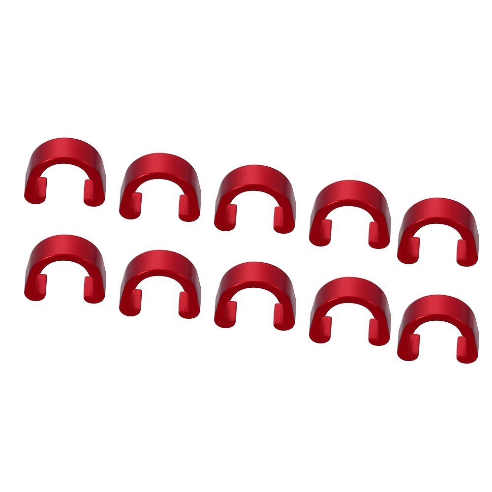 10Pcs Bicycle Frame U Buckle Tubing MTB Clips for Bike Brake Cable ...