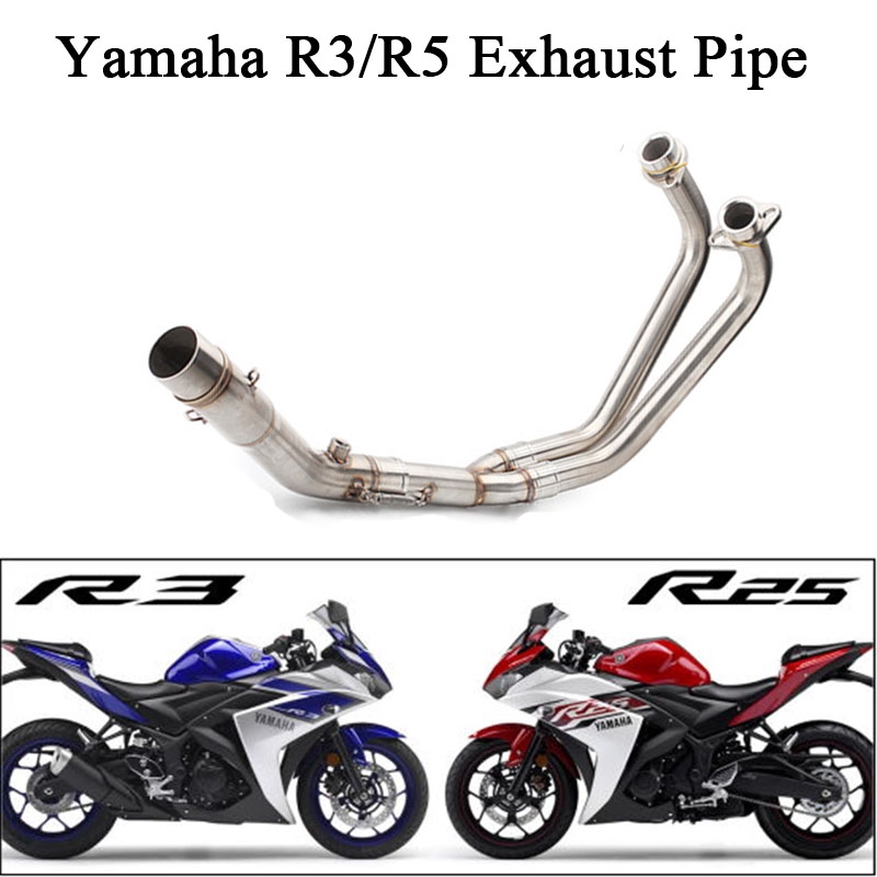 ท่อไอเสียรถจักรยานยนต์ แบบเต็มหัว สําหรับ YAMAHA R25 R3 MT-03 | Shopee Thailand