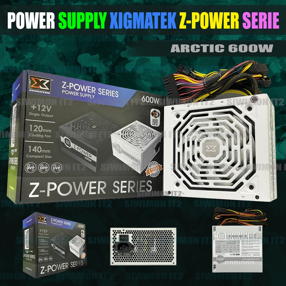 Power Supply XIGMATEK Z-Power 600w | Shopee Thailand