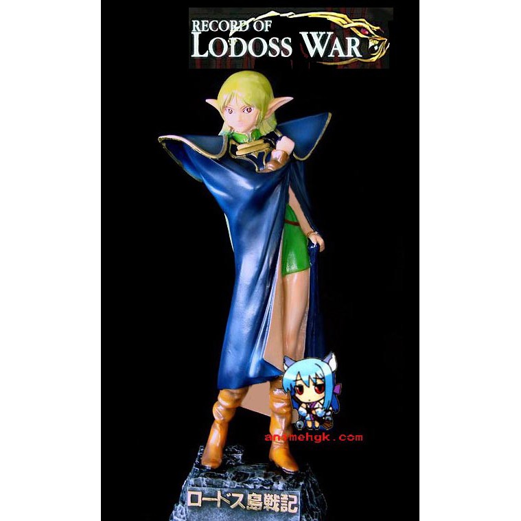 Record of lodoss war บันทึกสงครามโรดอส เอลฟ์ Deedlit Elve Elf 1/8 ไวนิล ...