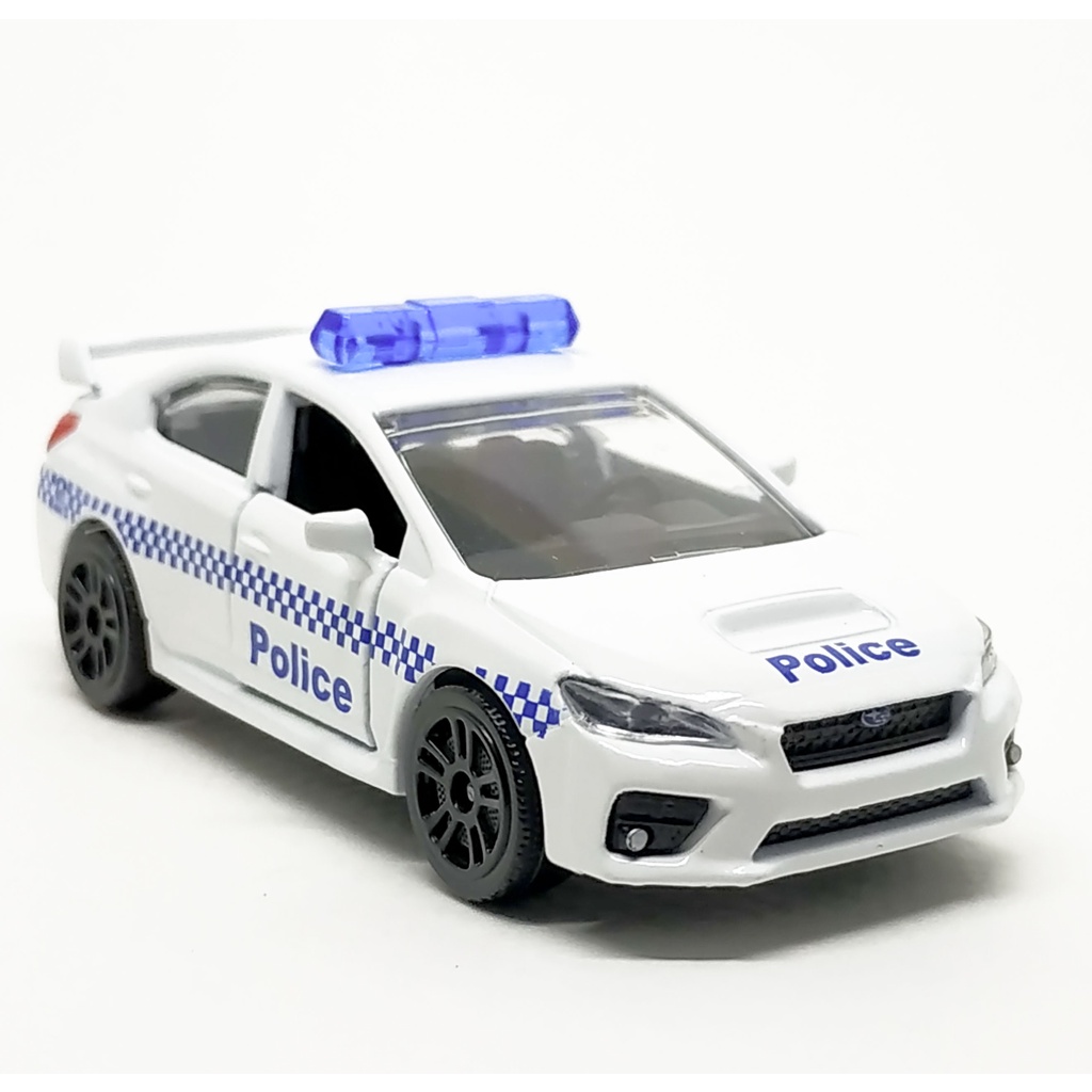 Majorette Subaru WRX STI - Police Australia - White Color /Wheels D5SB ...