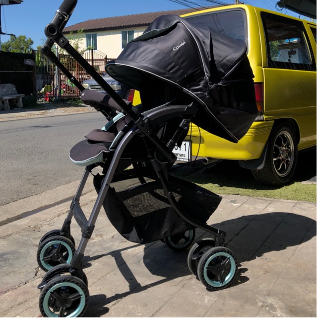 รถเข็นเด็กCombi MiracleTurn Elegant -II ตัวท็อปรุ่นใหม่ล่าสุด สภาพเหมือนมือ 1 (Combi Nemurie UF ...
