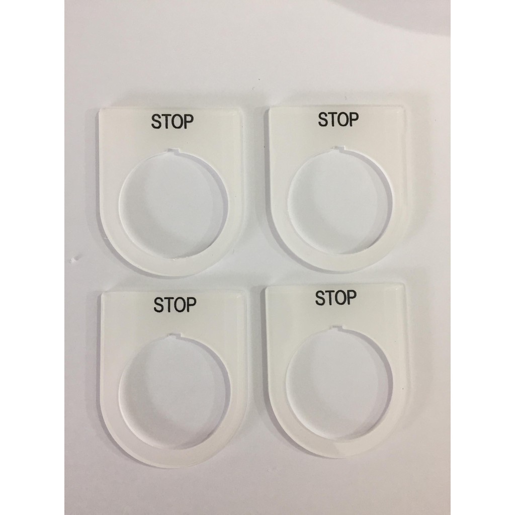 เนมเพลทอะคริลิค STOP 22 มม.TWCK-NP22-STOP . | Shopee Thailand