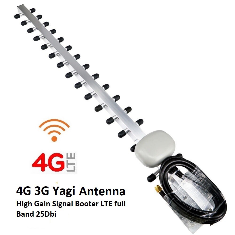 4G Yagi Antenna เสารับสัญญาณ 3G/4G G Antenna Yagi Antenna 25dbi 4G LTE ...