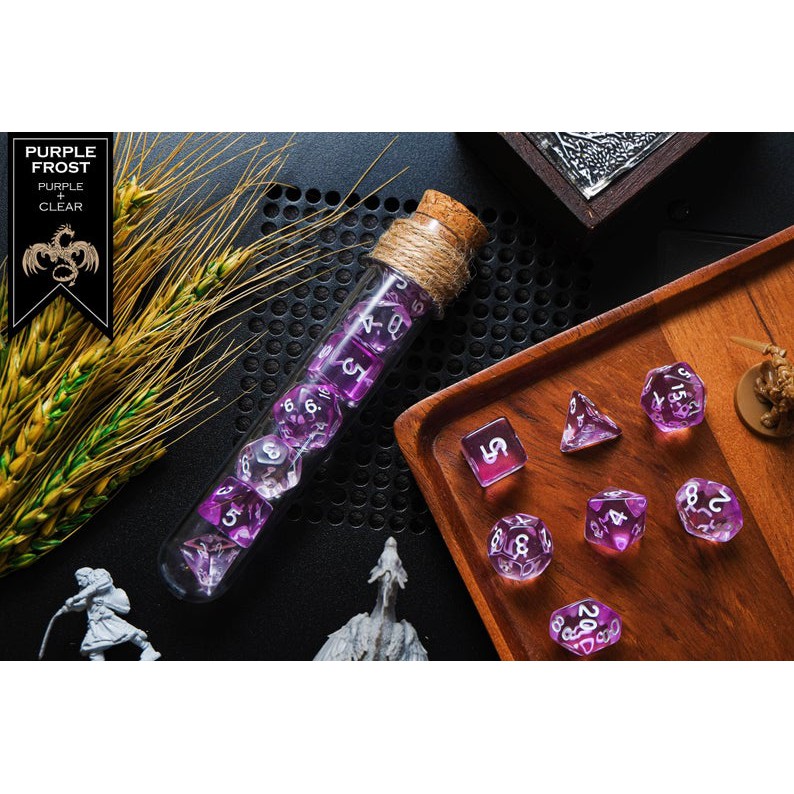 Potion Flask with Dice Set of 7 | ลูกเต๋า Dice For DnD D&D MTG RPG TRPG ...