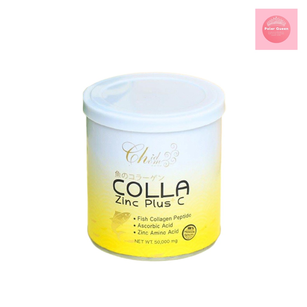 [ของแท้] COLLA Zinc Plus C คอลลา ซิ้งค์ พลัส ซี คลอลาเจนแท้ 100% ...
