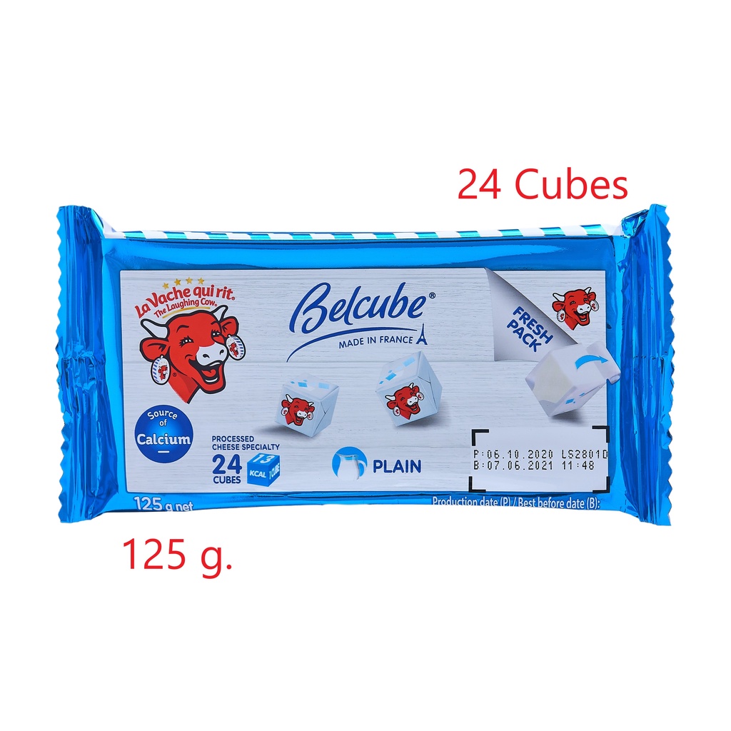 Belcube Plain - รสออริจินอล ++ 24 คิวบ์ ++ ชีส ชีสวัวแดง ชีสสแนค ชีสคิว ...