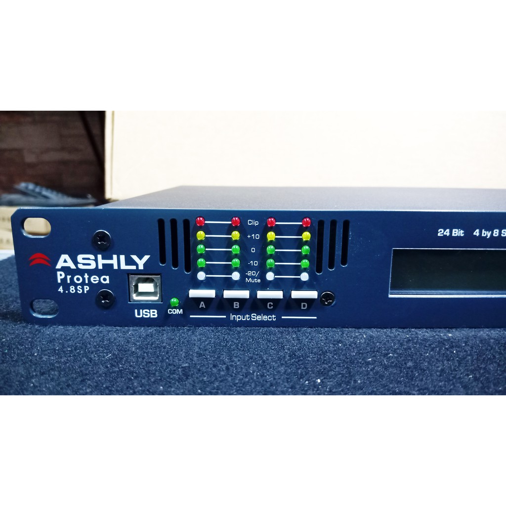 ครอสดิจิตอล ASHLY Protea 4.8SP 4x8 Speaker Processor 4 Inputs - 8 Outputs | Shopee Thailand