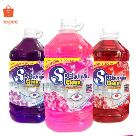 น้ำยาทำความสะอาดพื้น ขนาด 5,200 มล. SpaClean | Shopee Thailand