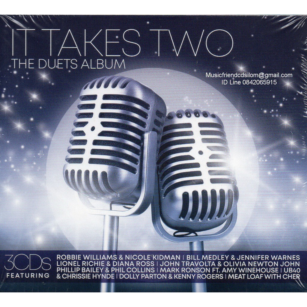 CD,It Takes Two The Duets Album(Various Artists)(EU) | Shopee Thailand