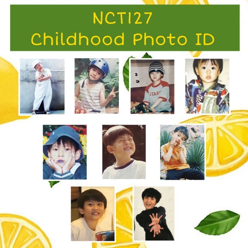 Nct CHILDHOOD PHOTO ID NCT127 / NCT DREAM | Shopee Thailand