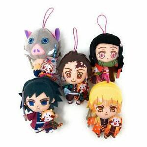 Kimetsu no Yaiba x Rascal Raccoon ตุ๊กตา พวงกุญแจ ฟิกเกอร์ อนิเมะ ดาบ ...
