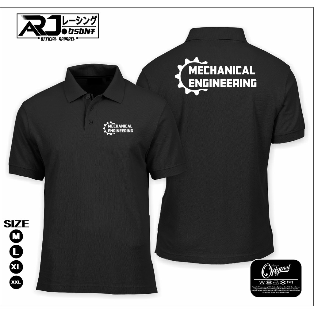 MESIN POLOSHIRT / MECHANICAL ENGINEER COLLAR SHIRT v.1 ใหม่ล่าสุด ...
