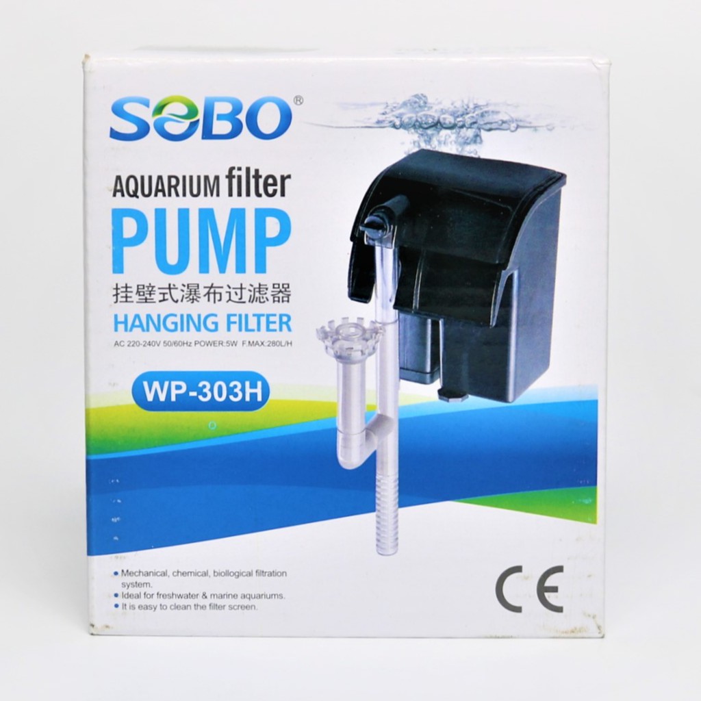 SOBO WP-303H กรองแขวนข้างตู้ปลา | Shopee Thailand