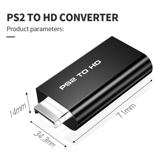 ตัวแปลง PS2 ต่อเครื่องจาก PS2 ออกทีวี Audio Video Converter ภาพชัด ...