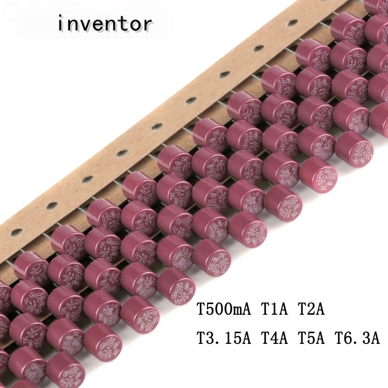 บอร์ดฟิวส์ทรงกลม T500Ma T1A 2A 2.5A T3.15A 4A 5A 6.3A 8A 10A 250V 382 T2A หน้าจอ Lcd 10 ชิ้น ...