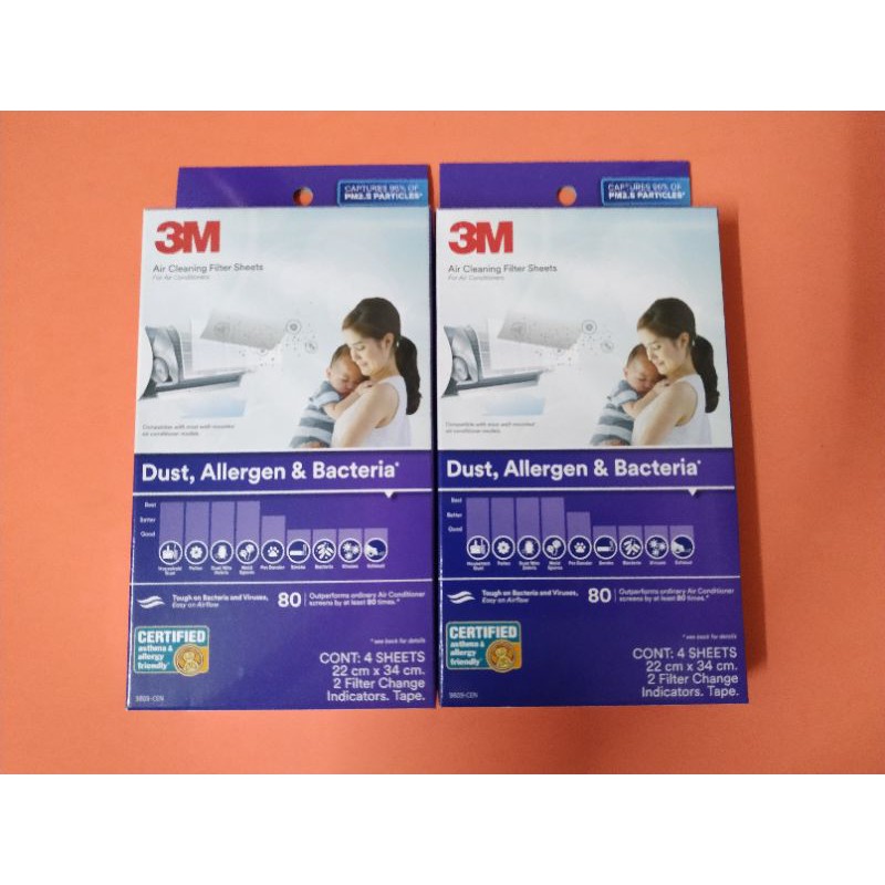 3M Dust ,Allergen & Bacteria AC Filter 3m แผ่นดักจับสิ่งแปลกปลอม | Shopee Thailand