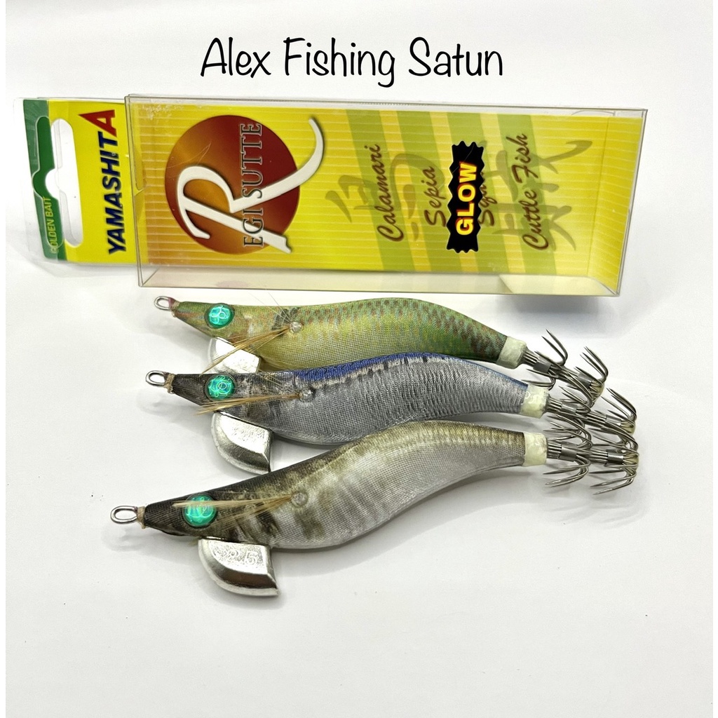 โยกุ้งตกหมึก YAMASHITA EGI SUTTE R (GLOW) | Shopee Thailand
