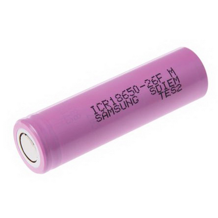 ถ่านชาร์จSamsung ICR18650-26F 18650 2600mAh 3.7v | Shopee Thailand