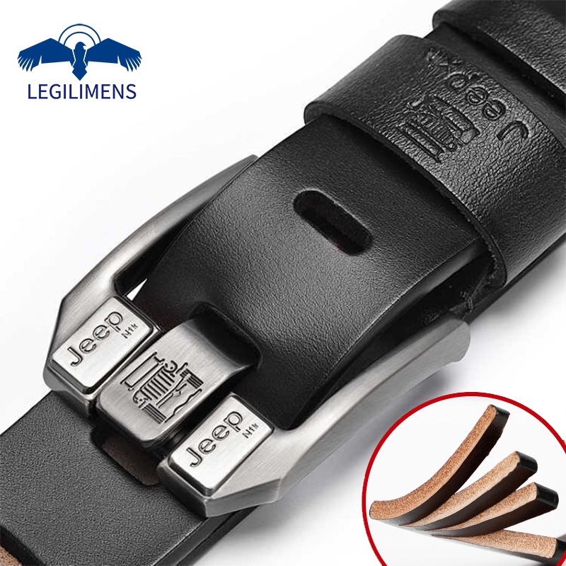 Legilimens เข็มขัดหนังวัวแท้ 100% หัวเข็มขัดหรูหรา สําหรับผู้ชาย ...