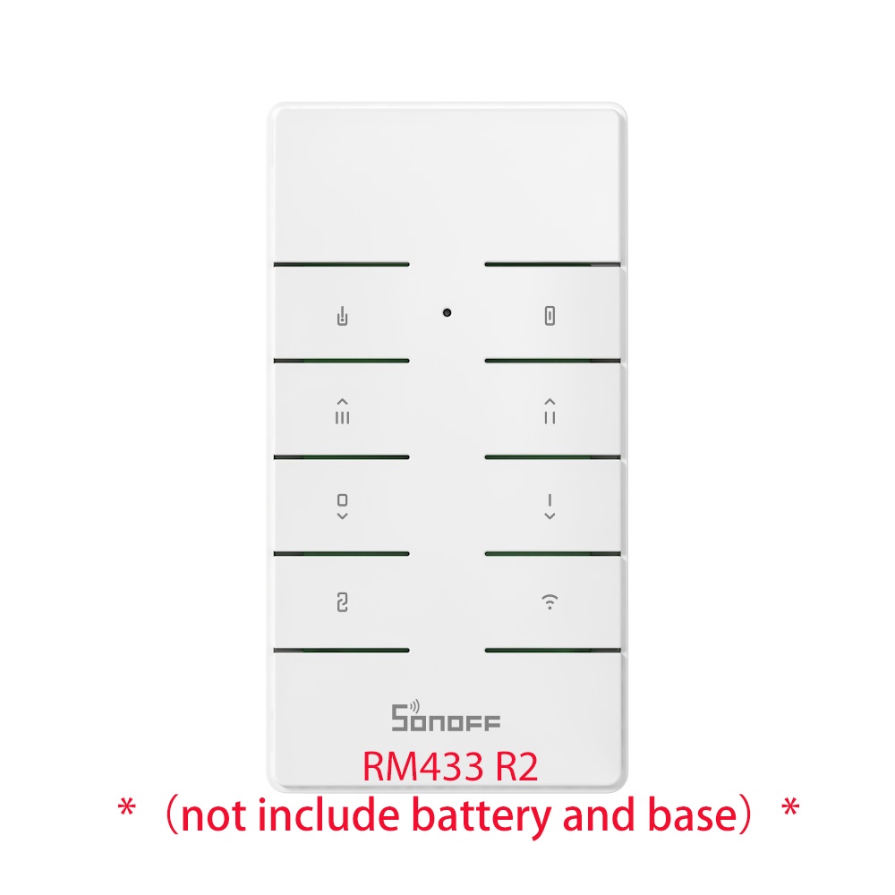 SONOFF RM433 R2 8 Keys Multipurpose Custom 433 MHz RF Remote Controller ...