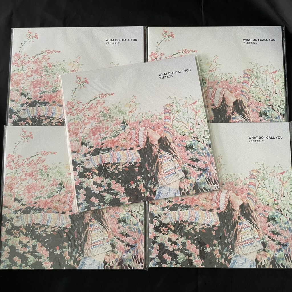 พร้อมส่ง "แผ่นเสียง" TAEYEON - Mini Album Vol.4 [What Do I Call You](LP ...
