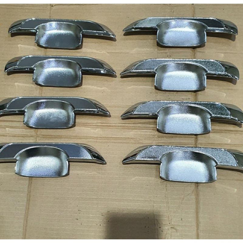 ชามประตูด้านนอกสําหรับ toyota innova 2005-2015 Chrome 8pc | Shopee Thailand