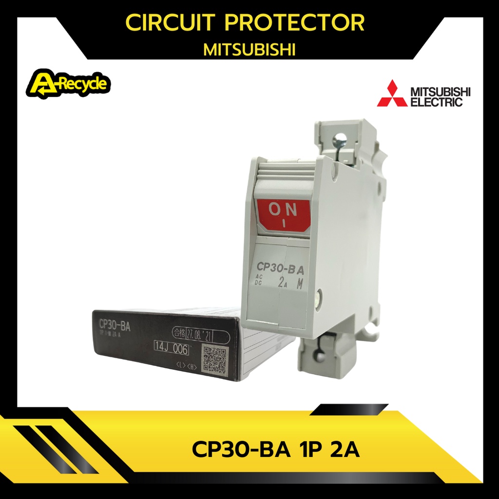 MITSUBISHI CP30-BA 1P 2A CIRCUIT PROTECTOR | Shopee Thailand