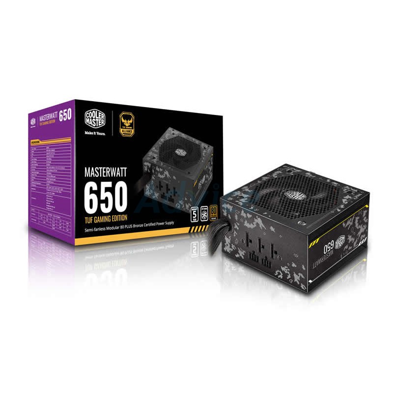 COOLERMASTER MasterWatt 650 TUF Gaming Edition | Shopee Thailand