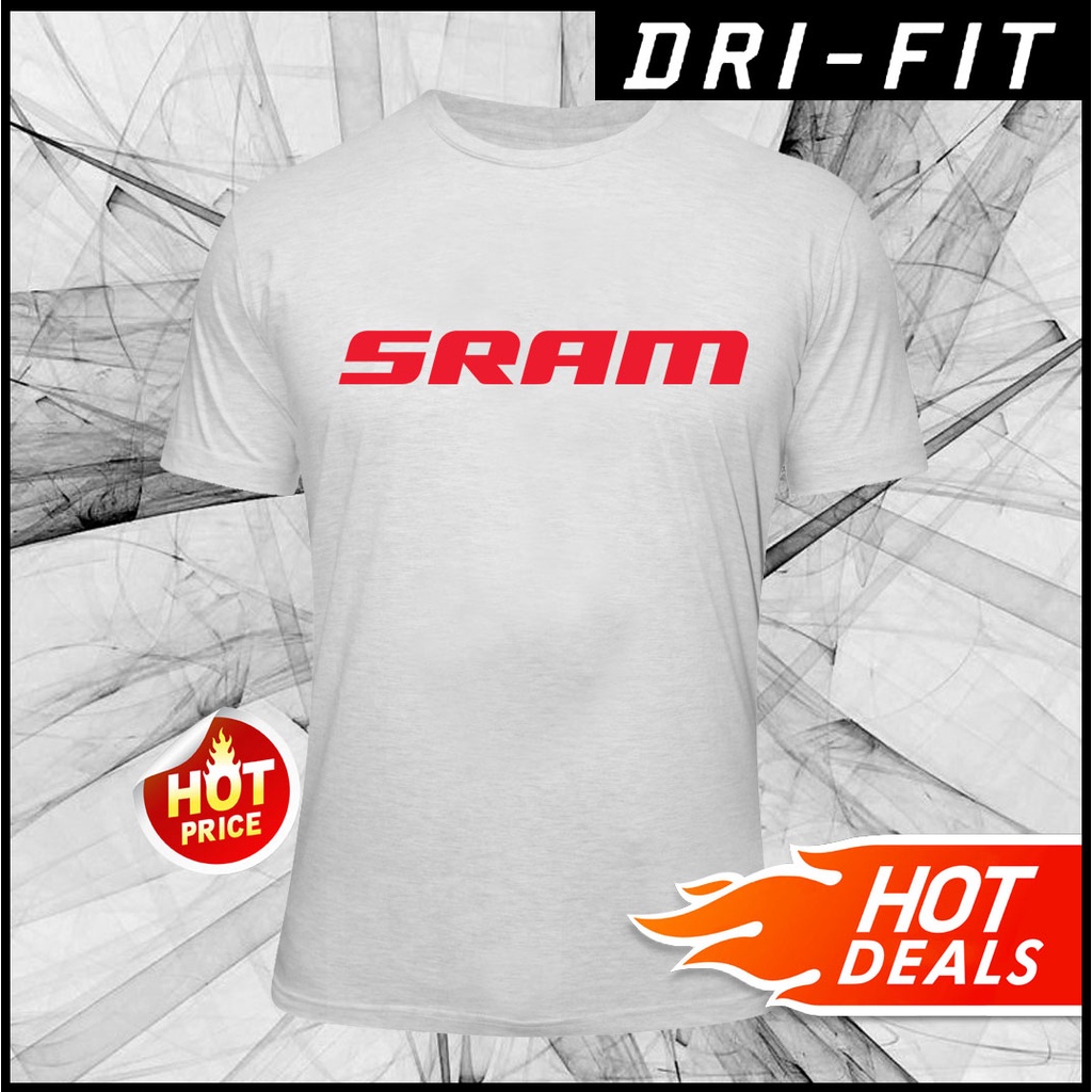ใหม่ SRAM LLC เสื้อยืดแขนสั้น ไมโครไฟเบอร์ ลายนกอินทรีย์ XX1 RED AXS ...
