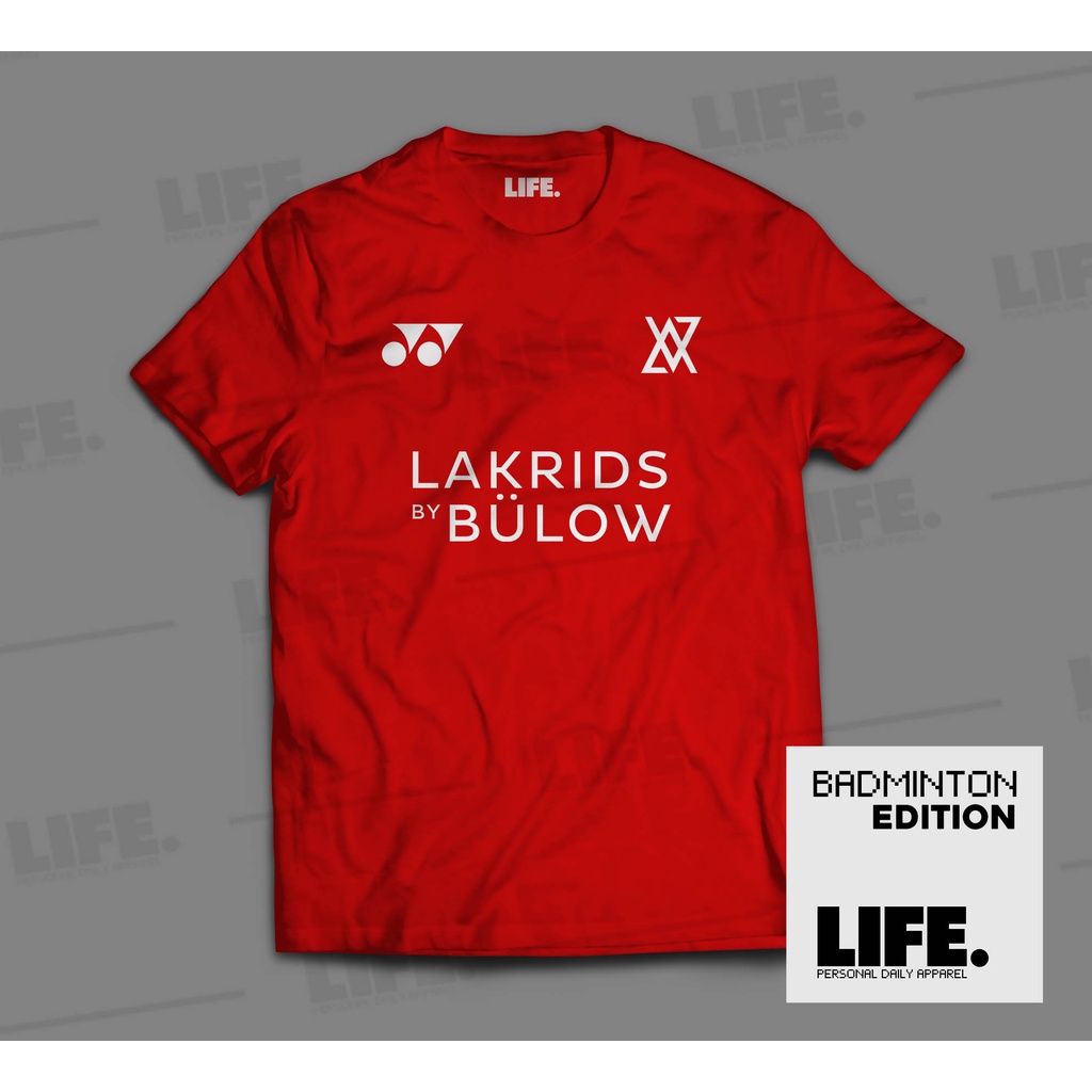 Yonex Badminton T-Shirt Denmark Viktor Axelsen National Team model ...