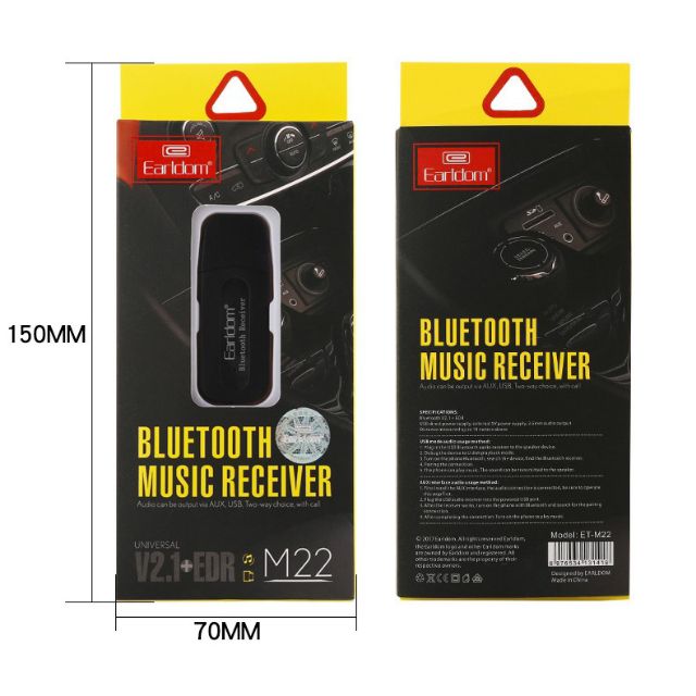 Earldom M22 ของแท้ 100 % ตัวรับสัญญาณบลูทูธ | Shopee Thailand