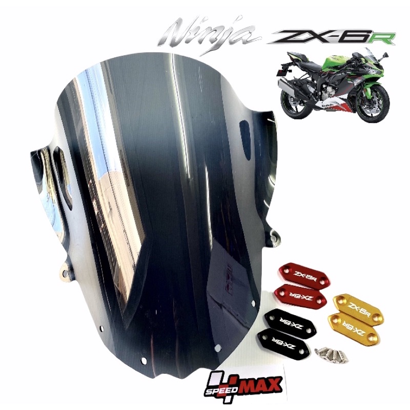 ชิวหน้าzx6R+ปิดกระจกcnc | Shopee Thailand