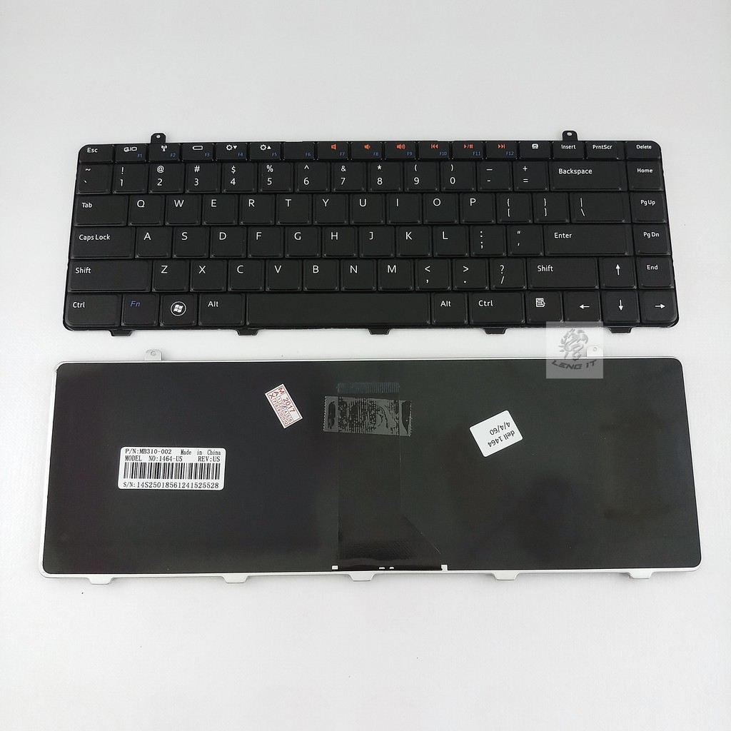 DELL คีย์บอร์ดโน๊ตบุ๊ค KEYBOARD INSPIRON 1464 สีดำ | Shopee Thailand