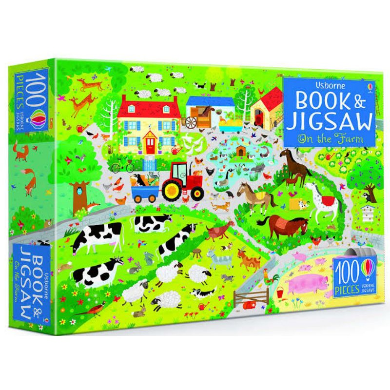 Book and Jigsaw (Usborne) 100-300 pieces จิ๊กซอร์สุดน่ารัก พร้อมหนังสือ ...