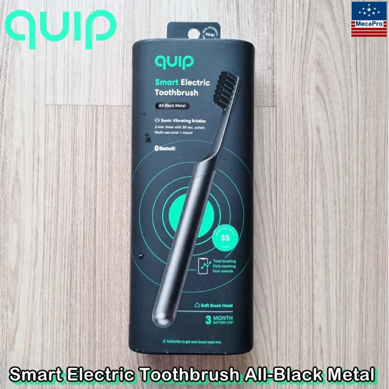 quip® Smart Electric Toothbrush Metal แปรงสีฟัน แบตเตอรี่ แปรงสีฟันโซน ...