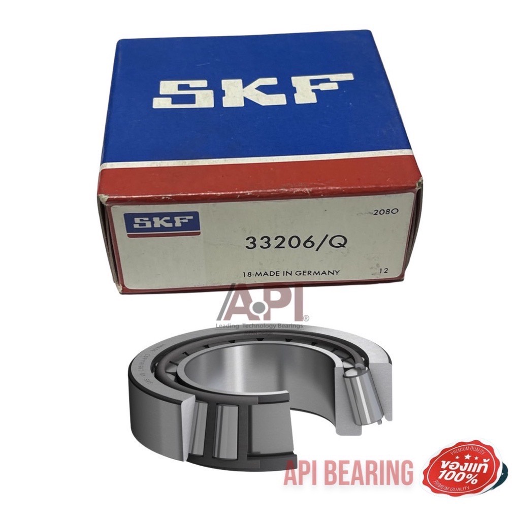 ตลับลูกปืนเตเปอร์ SKF 33206 Taper roller bearing 33206/Q SKF Tapered ...