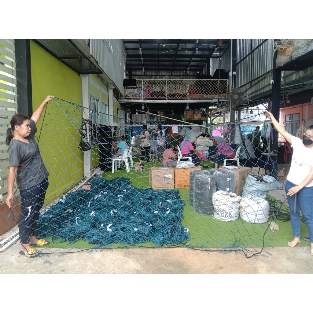 ตาข่ายปิดท้ายตู้คอนเทนเนอร์ Container Net ตาข่ายเส้นใยเหนียวหนา ตาข่าย ...