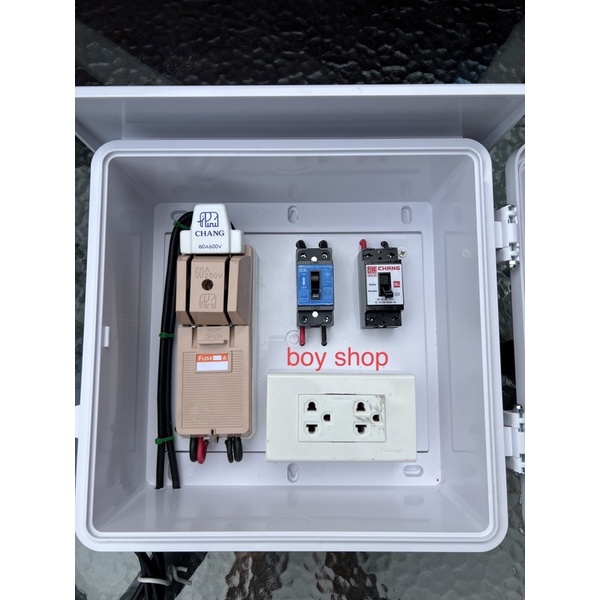ตู้ไฟสำเร็จ ชนิดชั่วคราว ขอไฟฟ้าชั่วคราว พร้อมใช้งาน | Shopee Thailand