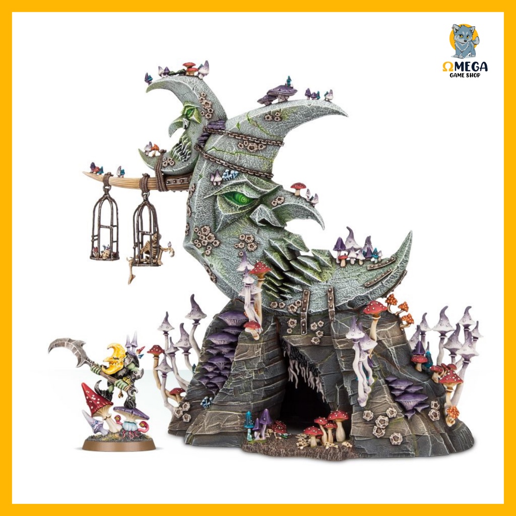 Warhammer AOS: GLOOMSPITE GITZ: BAD MOON LOONSHRINE | Shopee Thailand
