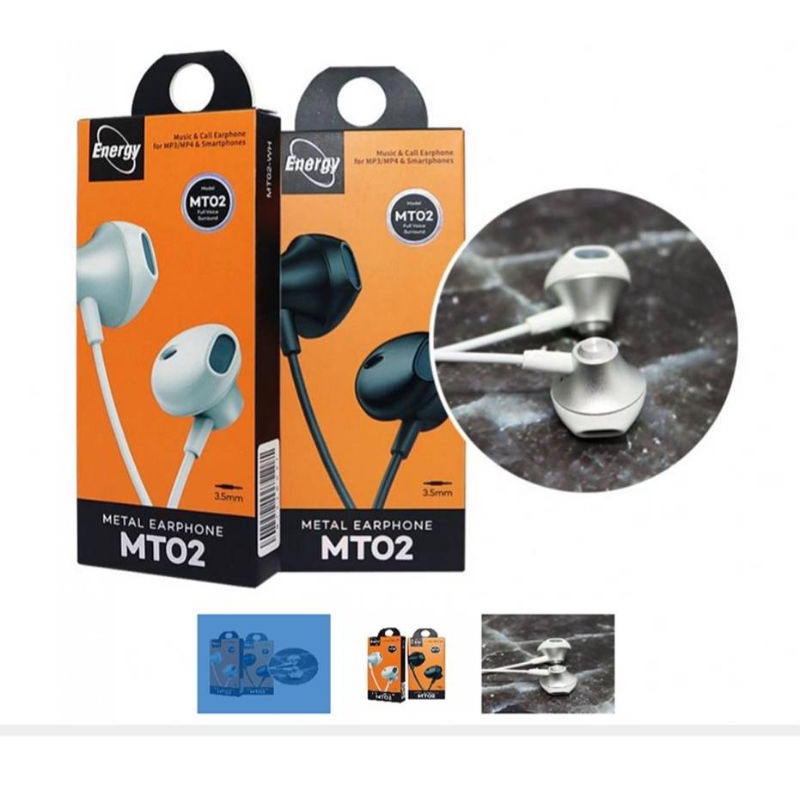 หูฟัง Metal MT02-3.5mm | Shopee Thailand