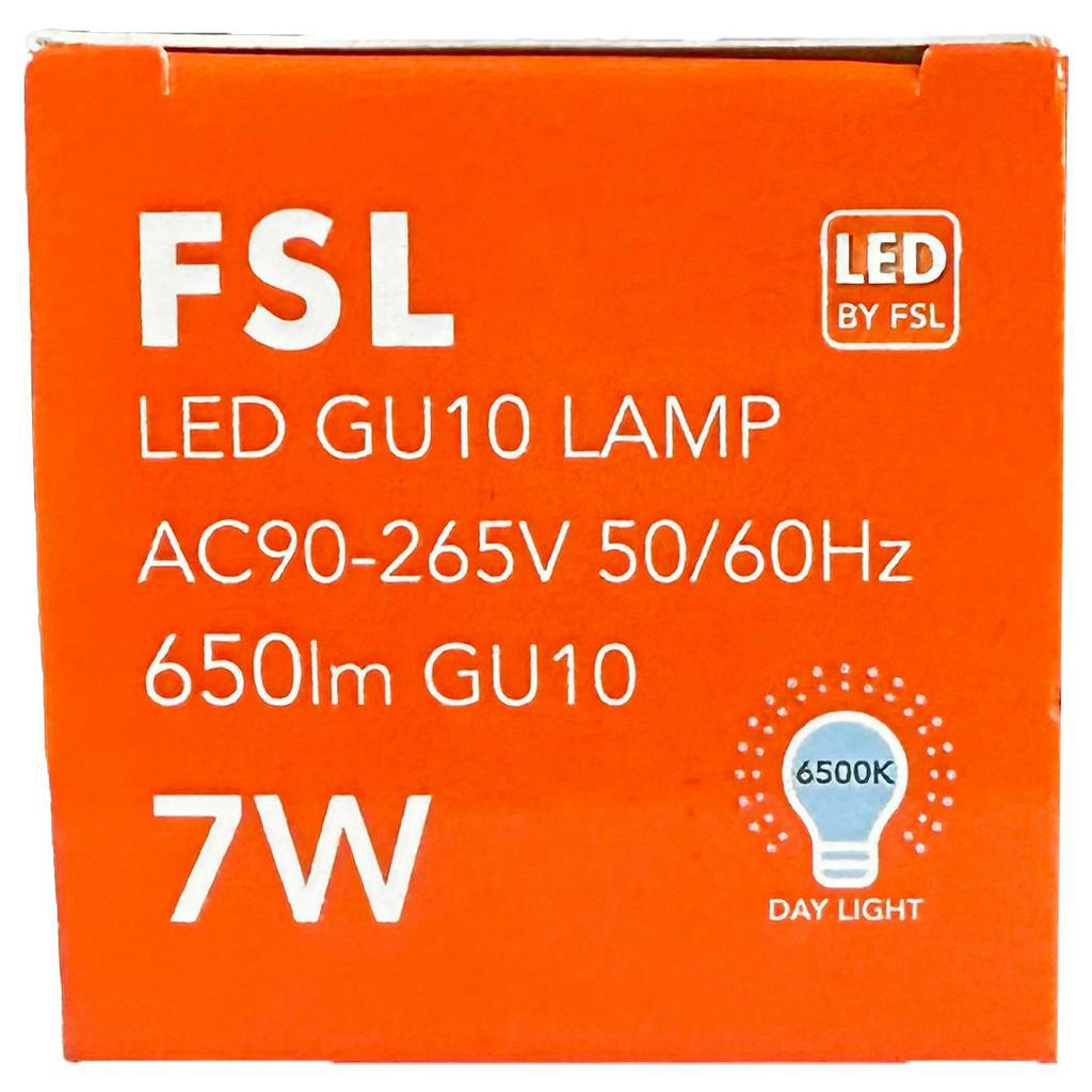 FSL หลอด MR16 LED 5W/7W ขั้ว GU10 มี 2 แสง แสงขาวและแสงวอร์ม | Shopee Thailand