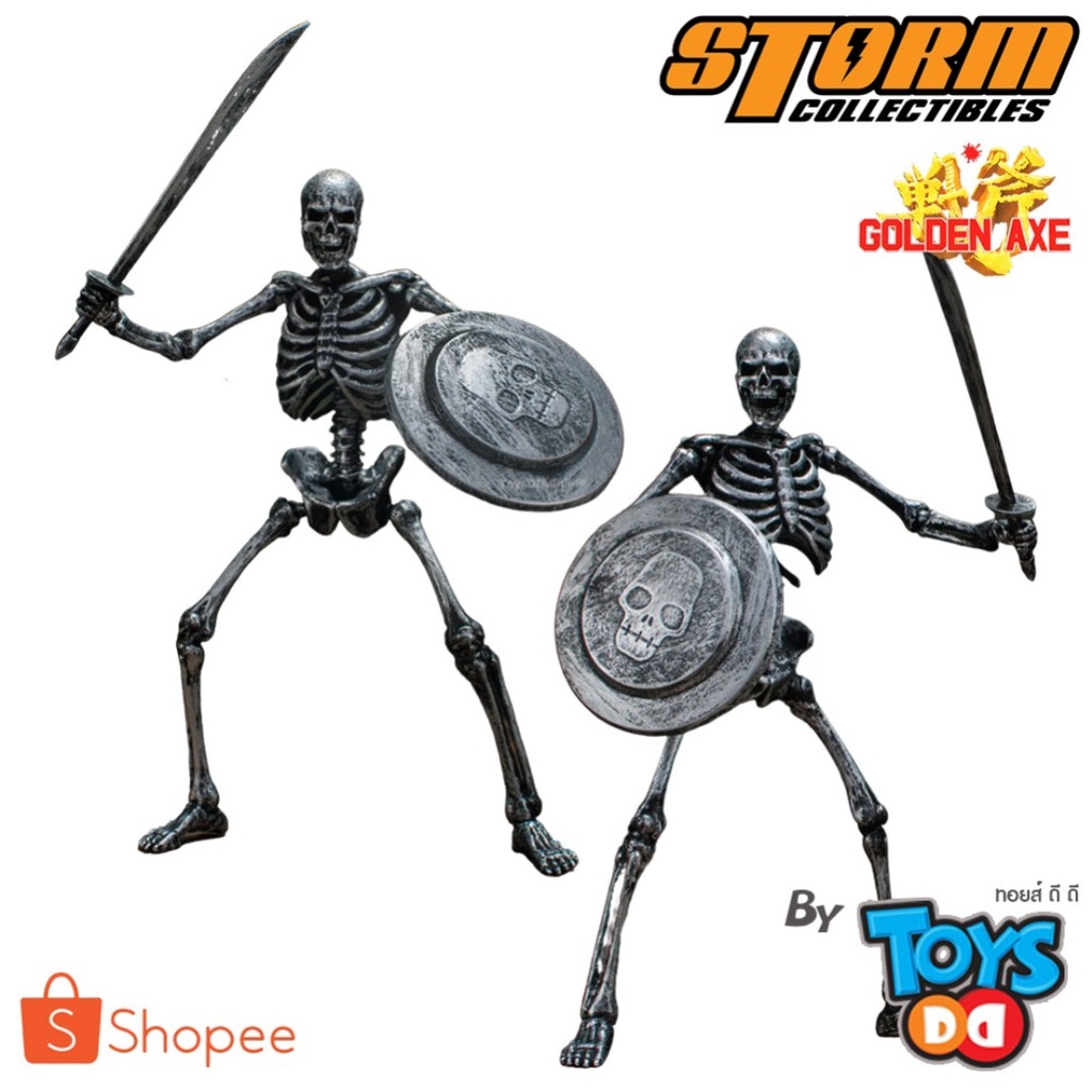 STORM COLLECTIBLES Golden Axe Skeleton Soldier 1/12 Scale Figure Two ...