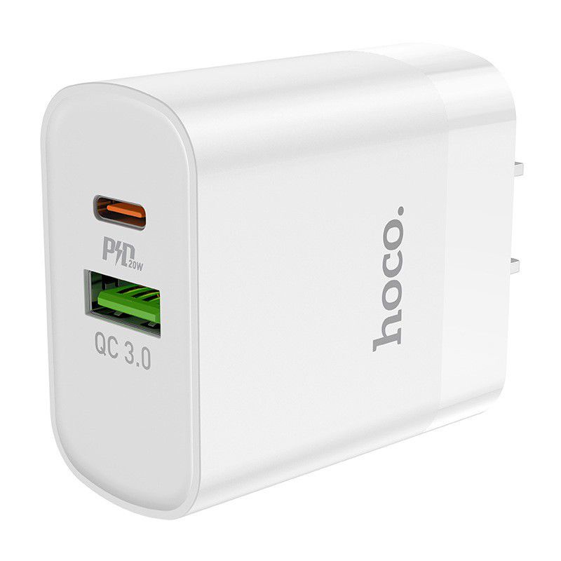 HOCO C80 ปลั๊กชาร์จพร้อมสายPD 20W Quick Charge 3.0 PD 3.0 สำหรับ Type-C ...