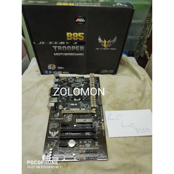 ASUS TROOPER B85 กล่องมี ฝาหลังมี | Shopee Thailand