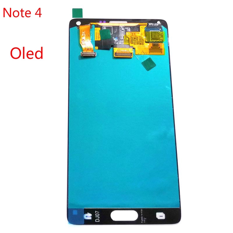 Amoled สําหรับ Samsung Galaxy Note 4 N910 N910F N910A N910H จอแสดงผล ...