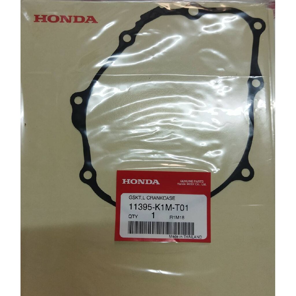 11395-K1M-T01 ปะเก็นฝาครอบเครื่องด้านซ้าย SUPER CUB 2021-2022 , MSX ...