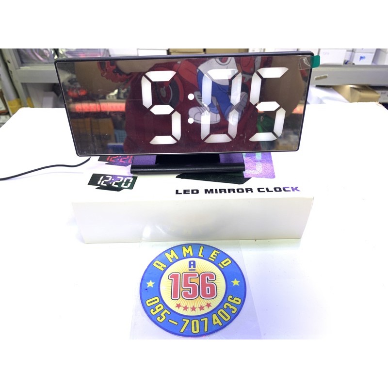 นาฬิกาใช้ในรถได้ นาฬิกาใช้ในบ้านได้ ตั้งโต๊ะได้ เสียบ USB 5v ตั้งปลุกได้ วันอุณหภูมิได้ รุ่น DS ...